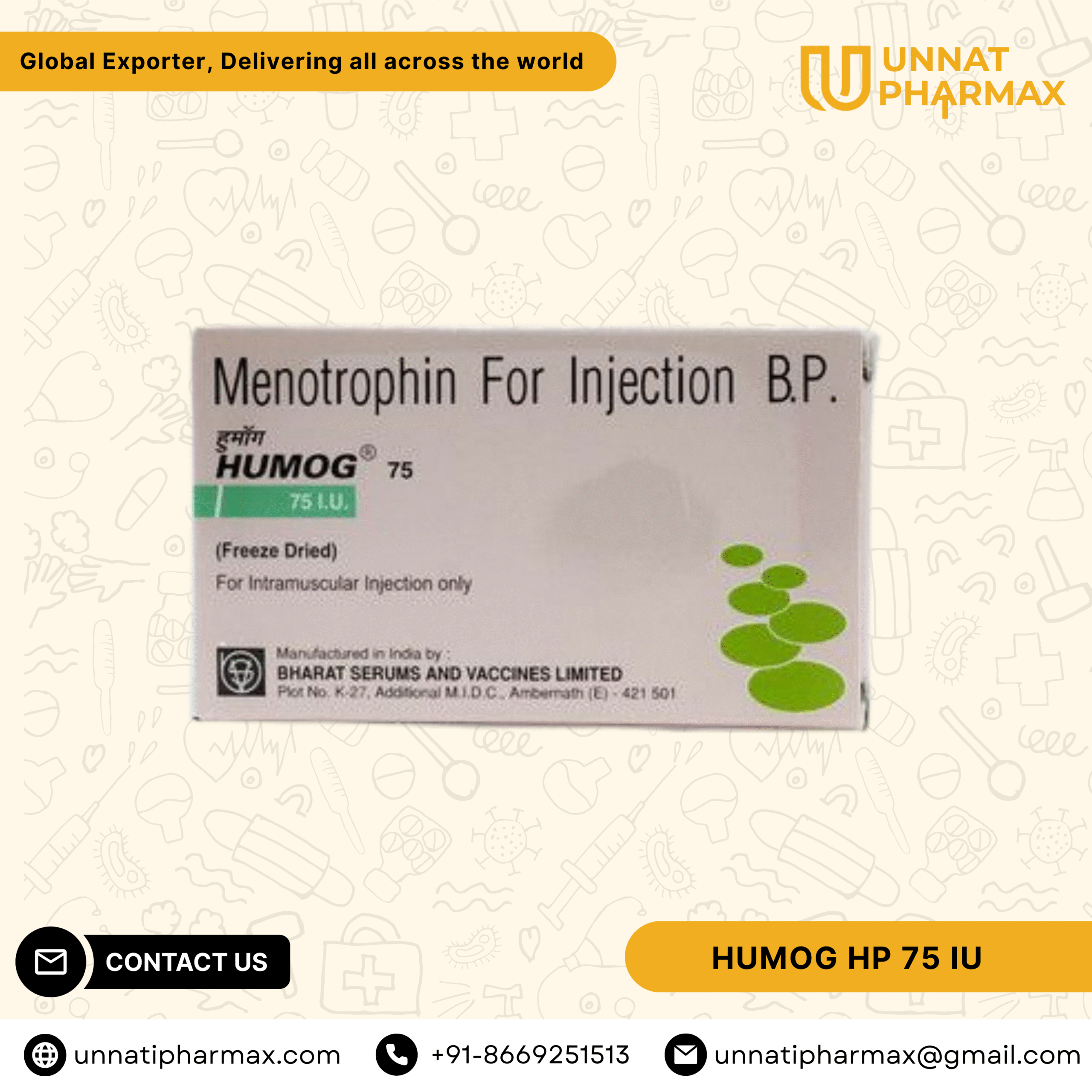 Humog 75 IU HP Injection: A Key Medication in Fertility Treatment ...